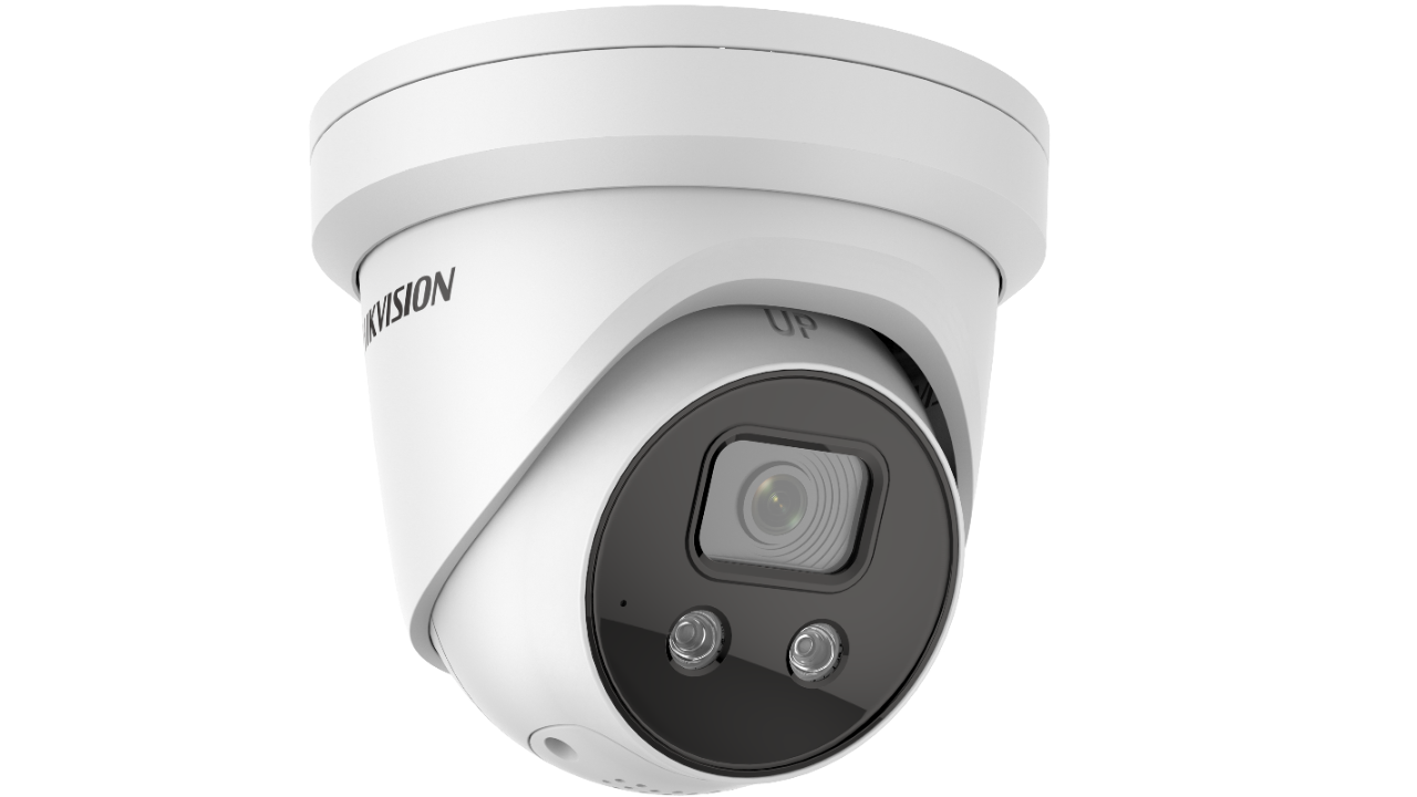 DS-2CD2346G2-ISU/SL(2.8) 4MP 2.8mm AcuSense IR Fixed Dome IP Camera Hikvision