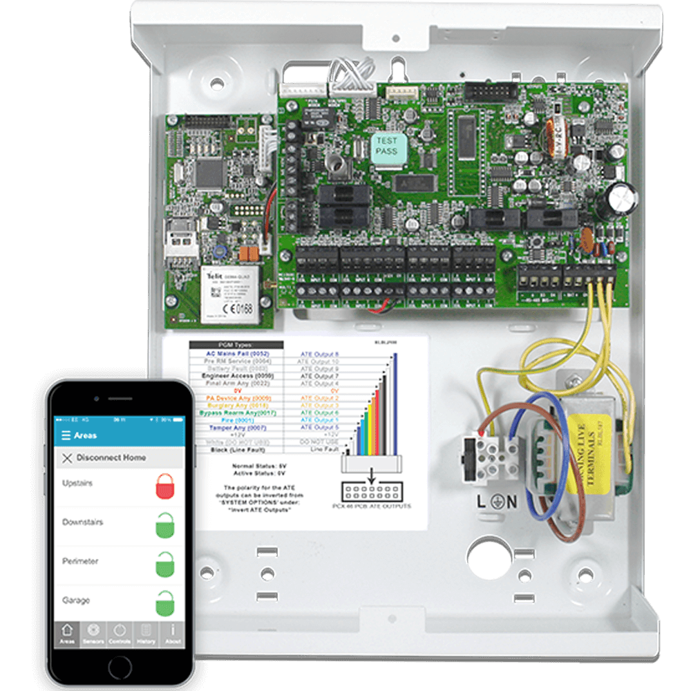 PCX46S-APP/AM PYRONIX Hybrid Controll Panel