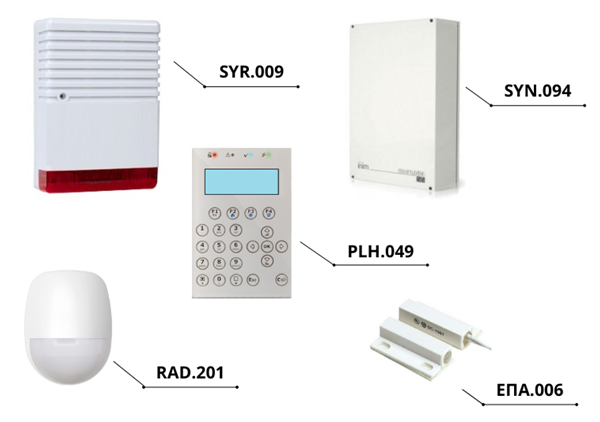 01050 Alarm Kit Inim