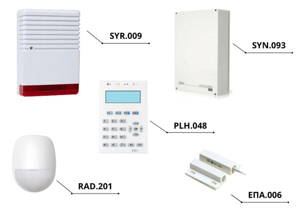 0515 Alarm Kit Inim
